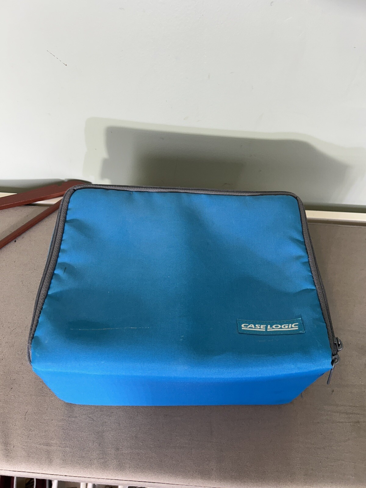 Nice Case Logic 30 CD Storage Carrying Case with Strap Blue/Teal DJ ...