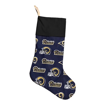 Handmade Homemade Christmas Stocking NFL St Louis Rams (b) | eBay