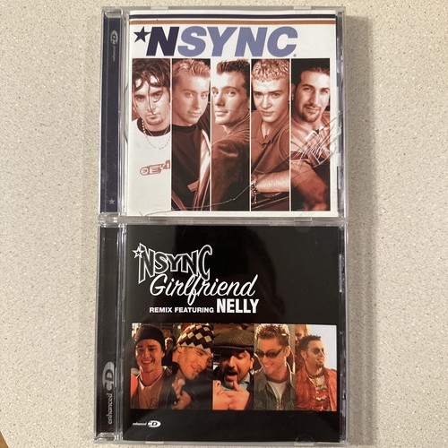 NSYNC Self Titled NELLY GIRLFRIEND REMIX CD Single 2 CD Lot CIB Complete In Box! | eBay