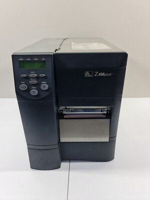 Zebra Z4M Plus Direct Thermal & Transfer Label Barcode Printer, Serial ...