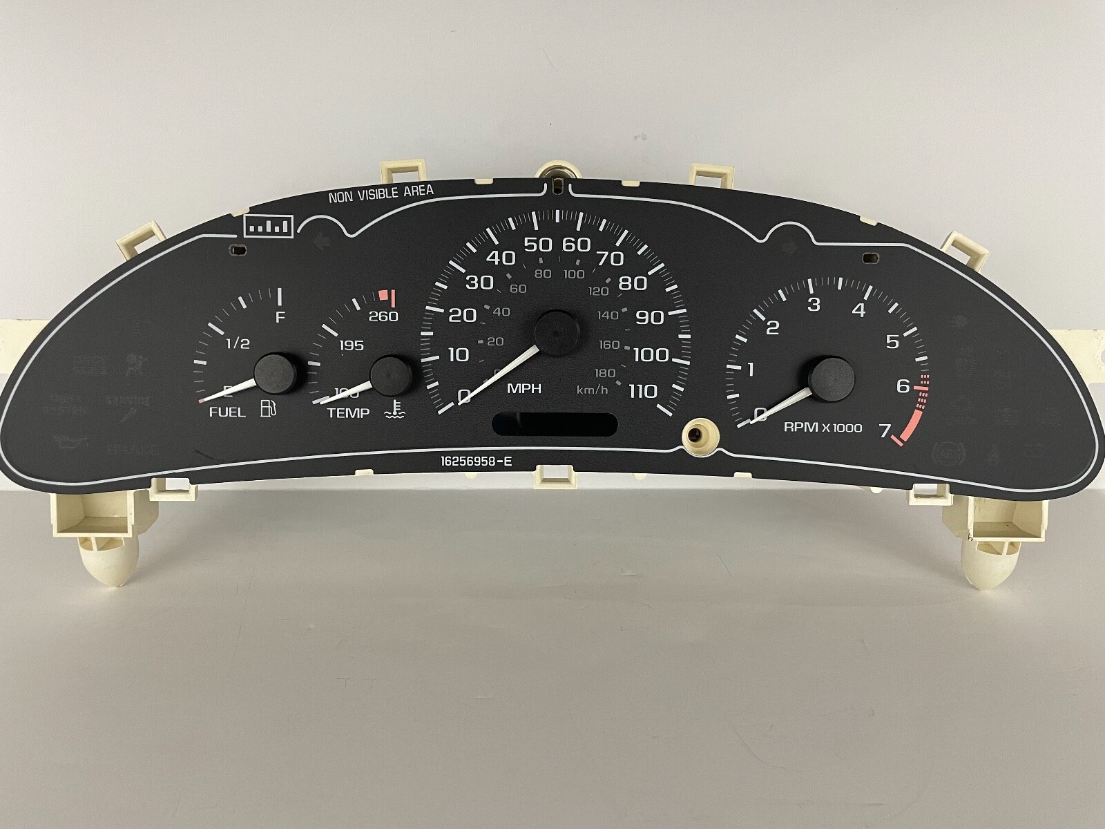 00-05 Chevy Cavalier Speedometer Instrument Gauge Cluster Blue LED ...