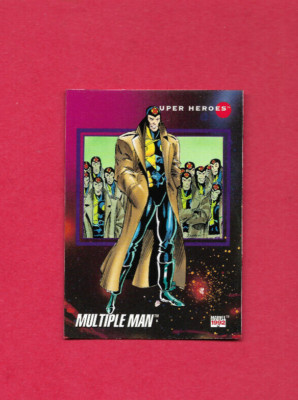 1992 Marvel Universe séries 3 Multiple Man carte n°43 - Impel Marketing ...