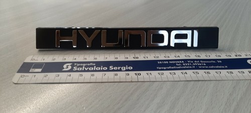 HYUNDAI Plastic License Plate Cod. 8631121000 | eBay