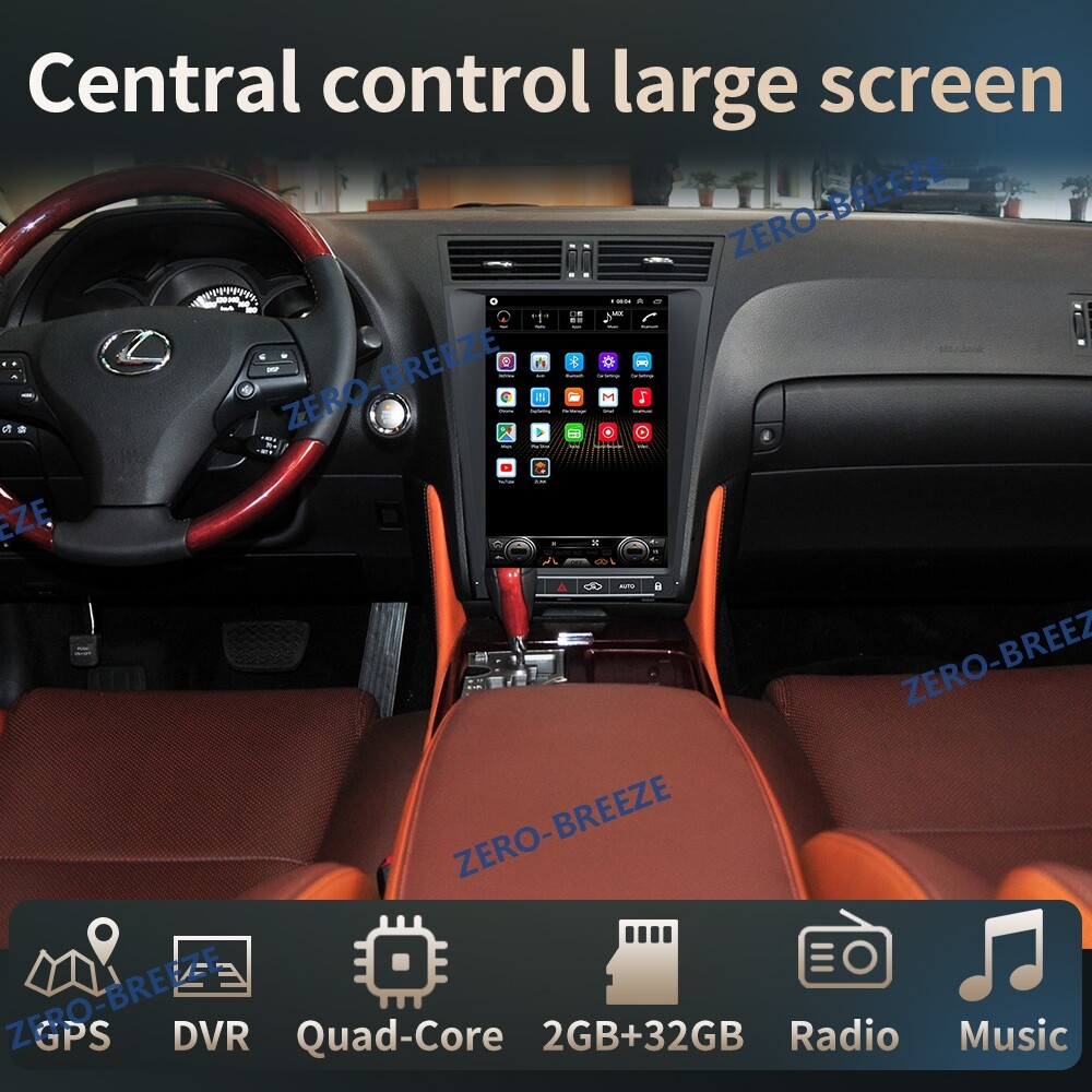 For Lexus GS300 GS350 GS430 12.8" Touch Screen Car GPS Navigation Radio ...