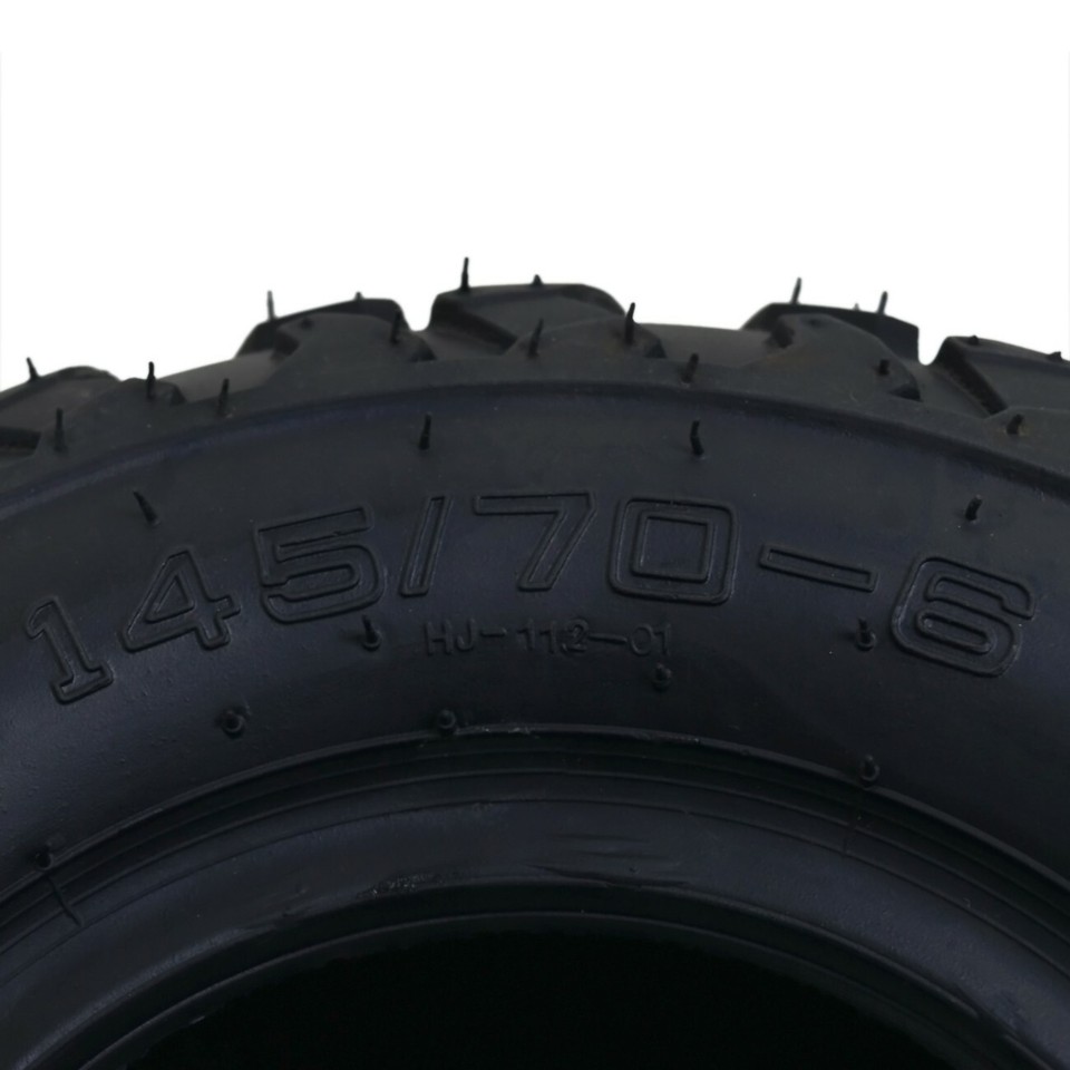145/70-6" 145/70/6 145x70x6 Tire/Tyre for Kids ATV UTV Quad Mini Buggy ...