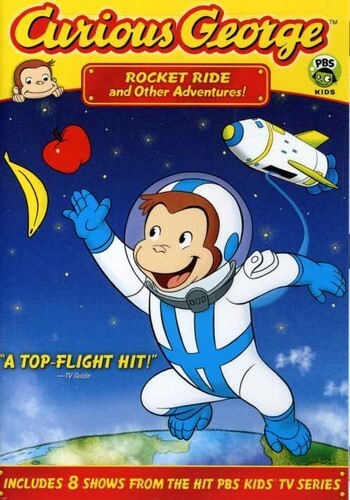 CURIOUS GEORGE - ROCKET RIDE & OTHER ADVENTURES / (FULL DOL SLIP) NEW ...