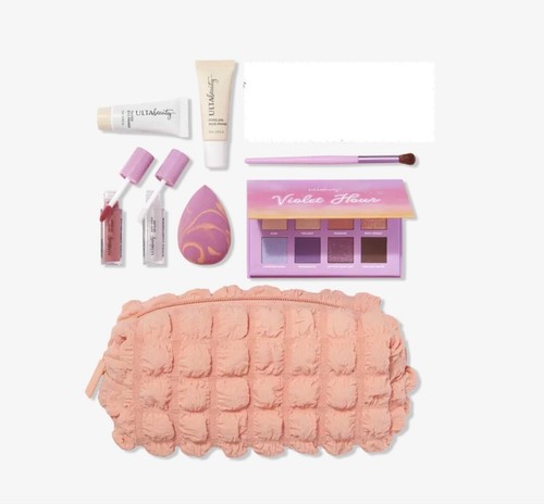 Ulta Beauty 7 Piece Makeup Gift Set w/ Bag eyeshadow palette ...