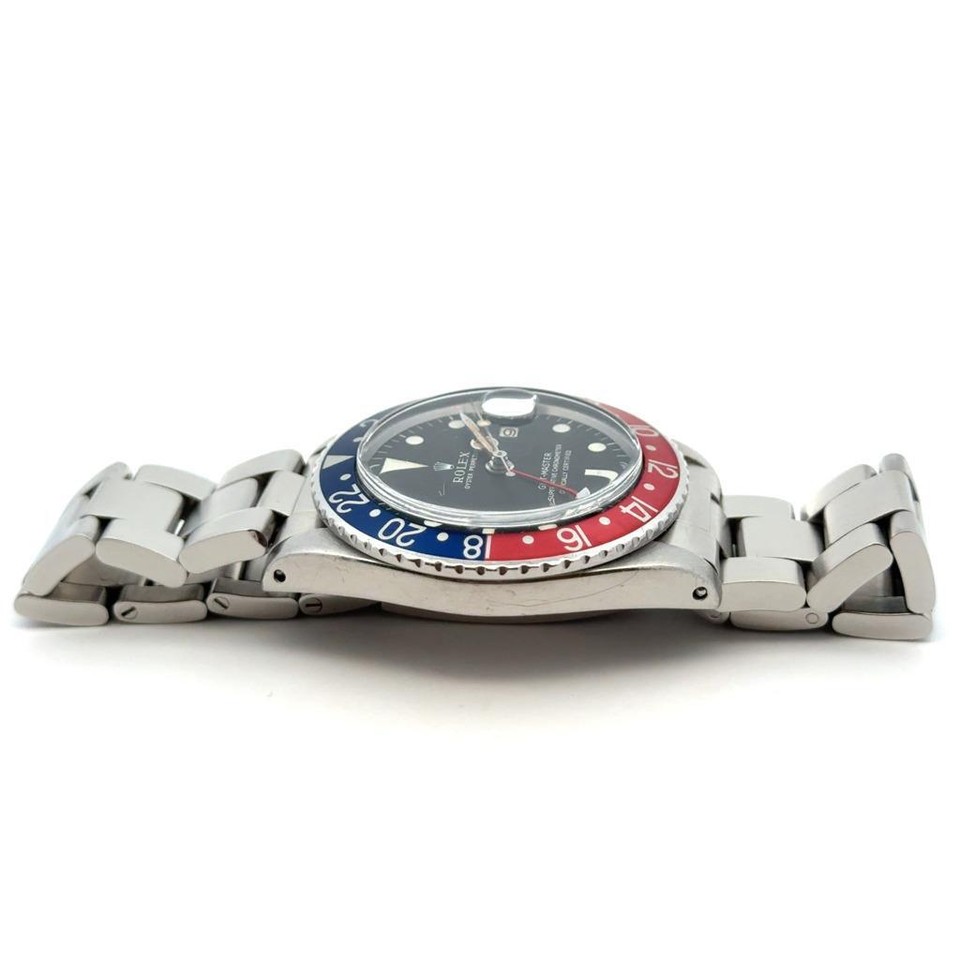 ROLEX 1675 GMT CIRCA 1970 BOX PUNCHED PAPERS BOOKLET ARMY AIR FOCE BASE ...