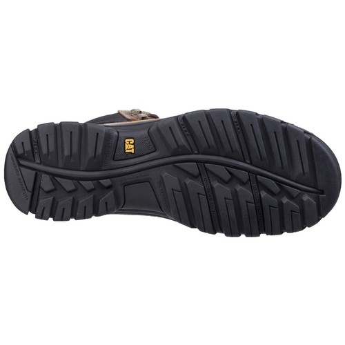 Caterpillar CAT FRAMEWORK Waterproof Safety Boot Black Brown Steel Toe ...
