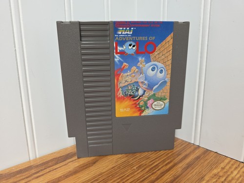 Authentic Nintendo NES - Adventures of Lolo Game ,Tested /Clean ...