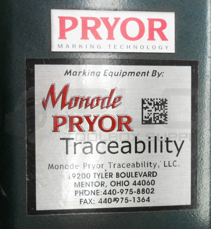 MONODE PRYOR TRACEABILITY ENGRAVER | eBay