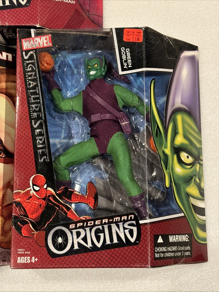 Spider-Man Origins Signature Series 8" Figure Amazing Fantasy Goblin ...