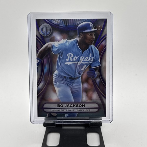 2025 Topps Tribute Bo Jackson Purple Parallel #41/50 | eBay