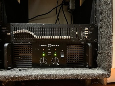 crest 8002 power amplifier | eBay