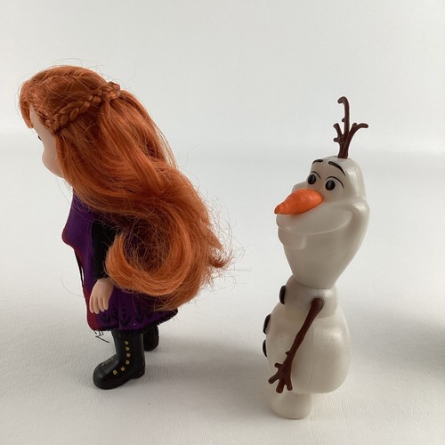 Disney Frozen Movie Anna Toddler Petite Princess Mini Doll Olaf Snowman ...