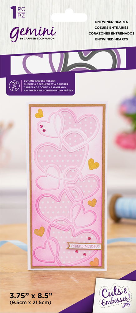 Gemini - Slimline Cut & Emboss Folders by Crafters Companion - REDUCED ...