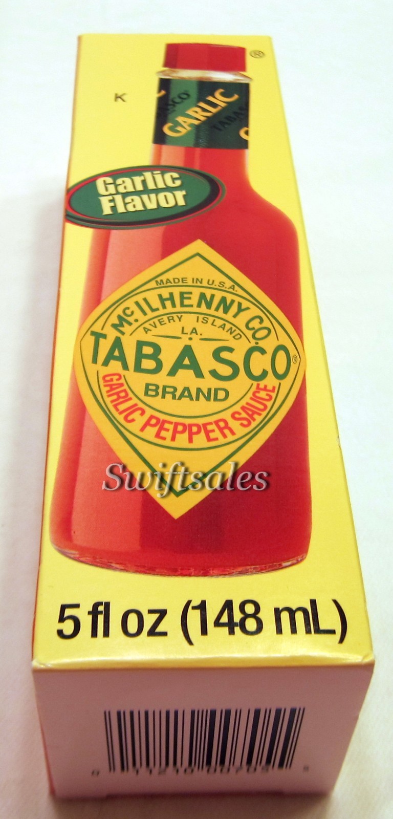 Tabasco Brand Garlic Pepper Sauce - Cayenne Garlic Flavor 5 fl oz Glass ...