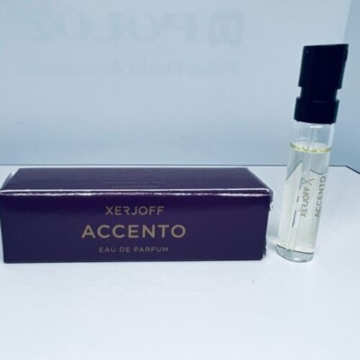 Xerjoff Accento Eau de Parfum Sample Vial Spray 2ml / 0.06oz | eBay