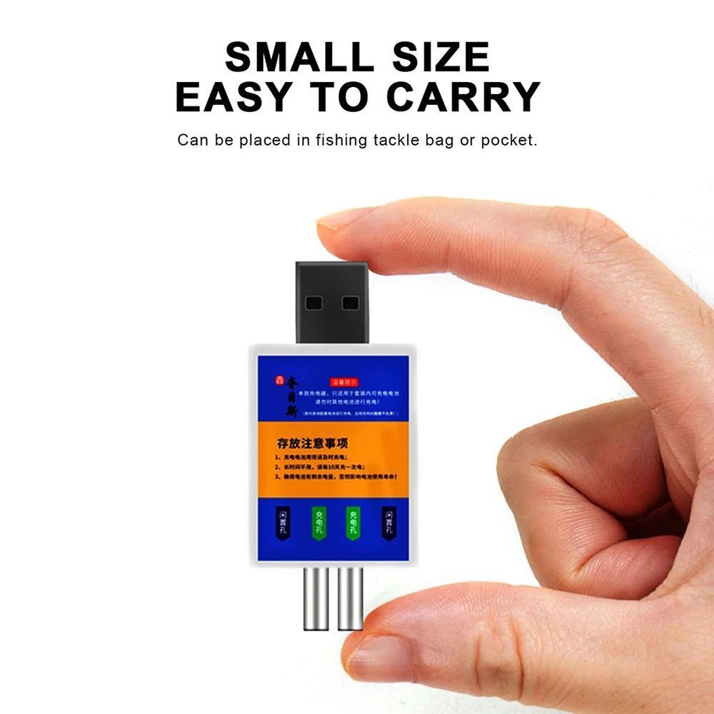 Floats Batteries Night Fishing Accessories Fishing Float Battery USB ...