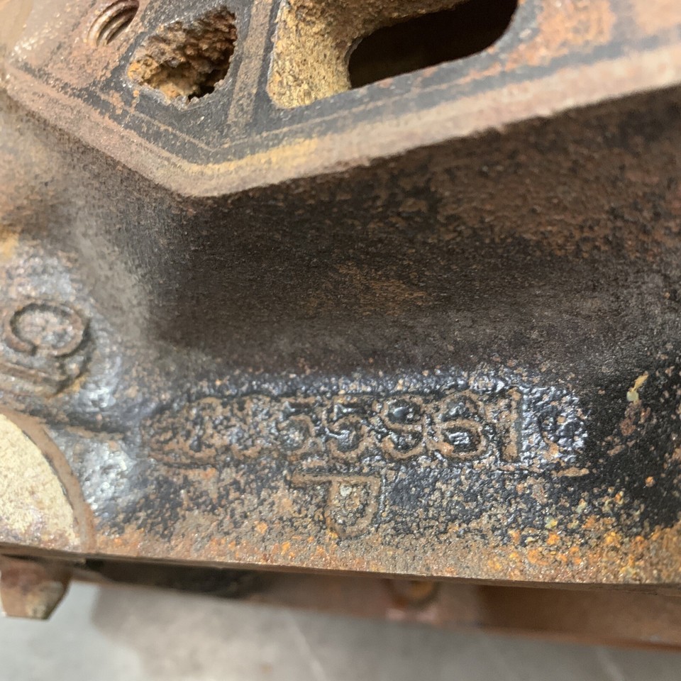 1966 BBC Big Block Chevy 396 2 Bolt Main Block 3855961 961 B 18 6 .060 ...