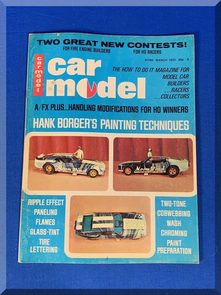 VINTAGE 1972 CAR MODEL MAGAZINE LOT MARCH APRIL MAY SUPER II JUNE ...