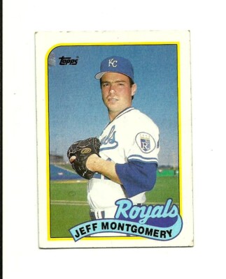 1989 TOPPS #116 Jeff Montgomery: Kansas City Royals: Picher: Baseball ...