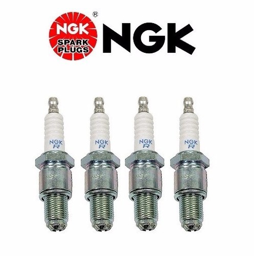 4 X NGK Standard Resistor OEM Performance Power Spark Plugs BR8EQ14 ...