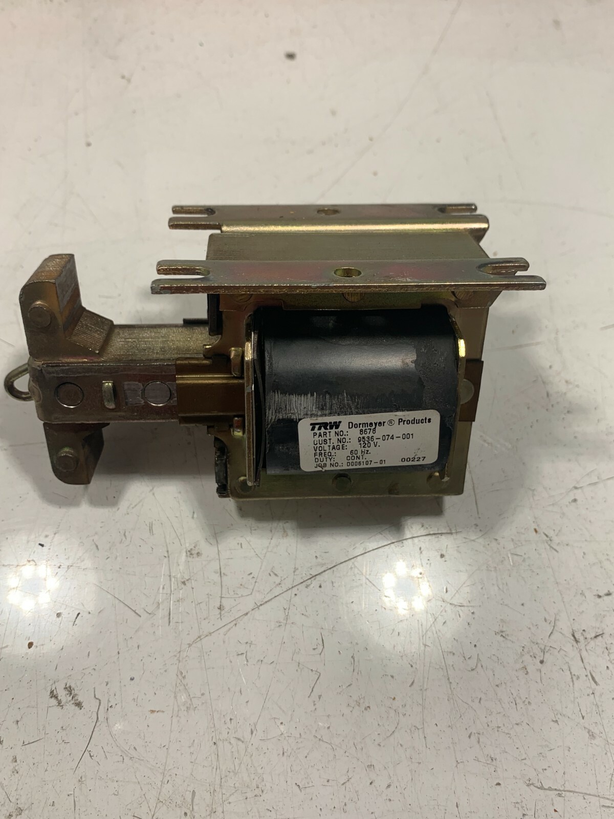 Front Load Washer Solenoid 120V 60Hz for Dexter P/N: 9536-074-001 [USED ...