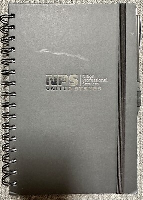 NPS Nikon Professional Services Notebook with Pen | eBay
