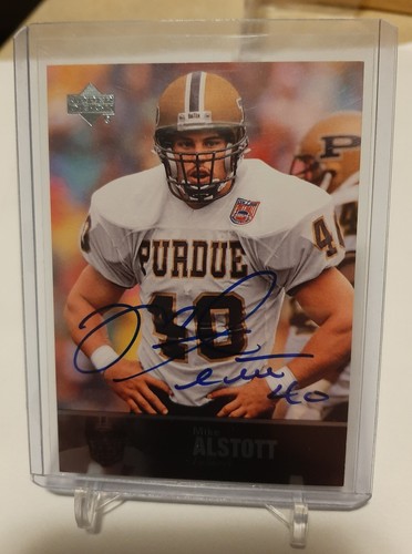 2011 UPPER DECK LEGENDS AUTOGRAPH #15 - MIKE ALSTOTT | eBay