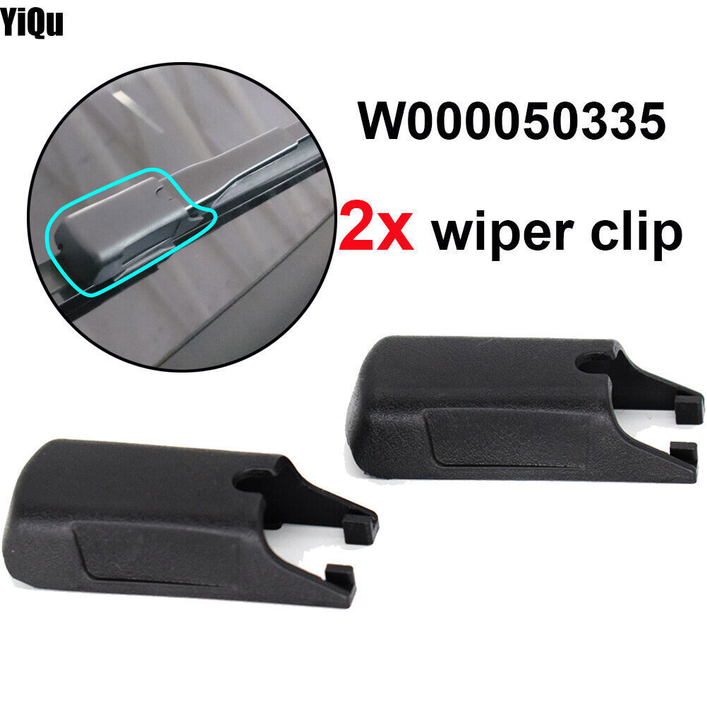 2pc For Mercedes Benz Newer Style Tab Pinch Windscreen Wiper Arm Cover ...