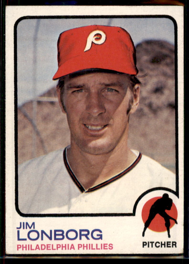 1973 Topps Jim Lonborg #3 Philadelphia Phillies | eBay