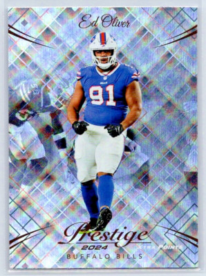 2024 Prestige Football - Ed Oliver - DIAMOND - Buffalo Bills - #35 | eBay