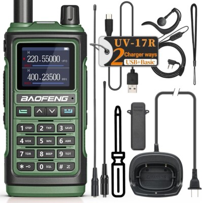Digital Handheld Radio Scanner Fire Police VHF FM EMS Ham 2 Way ...