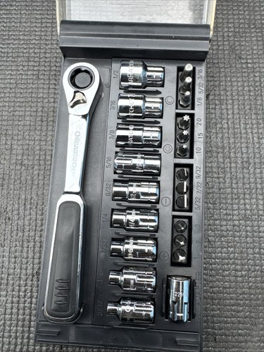 Ace 23 Piece GearRatchet Tool Set Vortex Socket System - SAE - Item ...