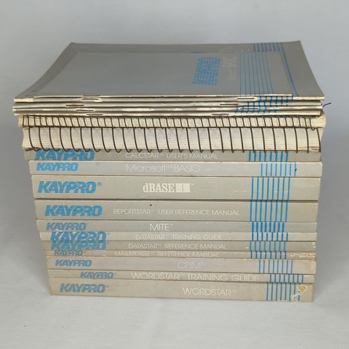 Lot Of 17 KAYPRO User's Manuals | eBay