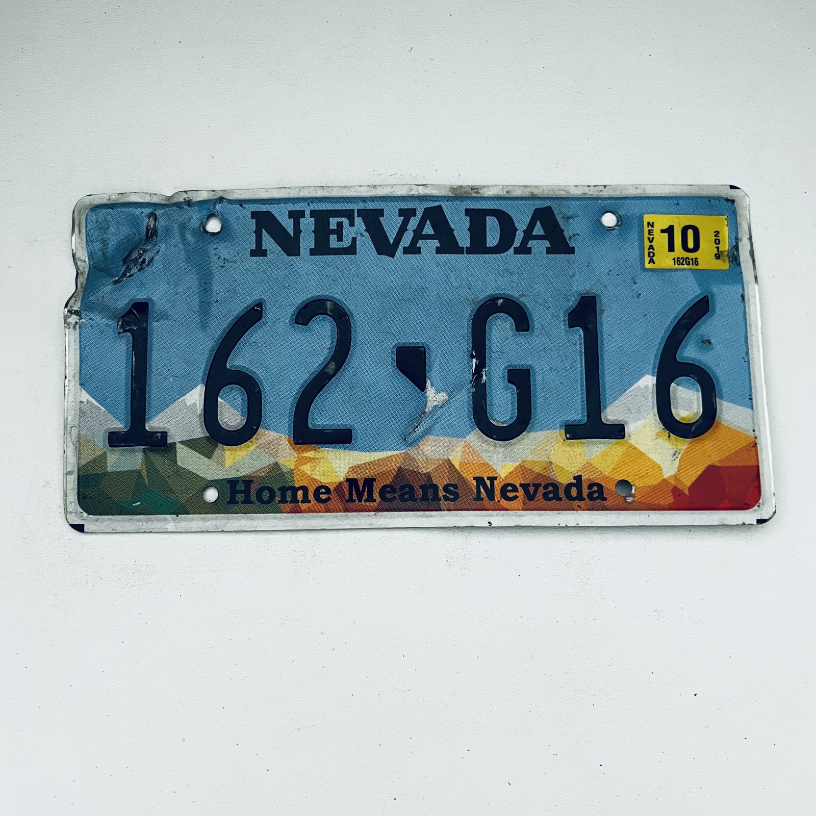2019 United States Nevada Home Means Nevada Passenger License Plate 162 ...