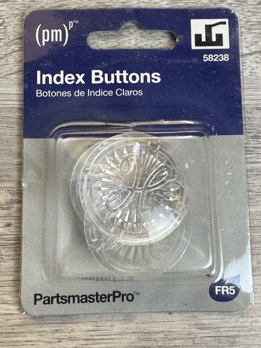 PartsmasterPro 58238 FR Index Buttons for Faucet Handles 1-5/16 in. O.D ...