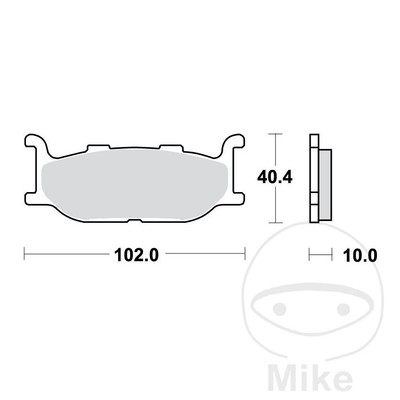 21471-compatibile con YAMAHA XV 950 CU ABS 52/48 CV, 38/35 KW 2CIL ...