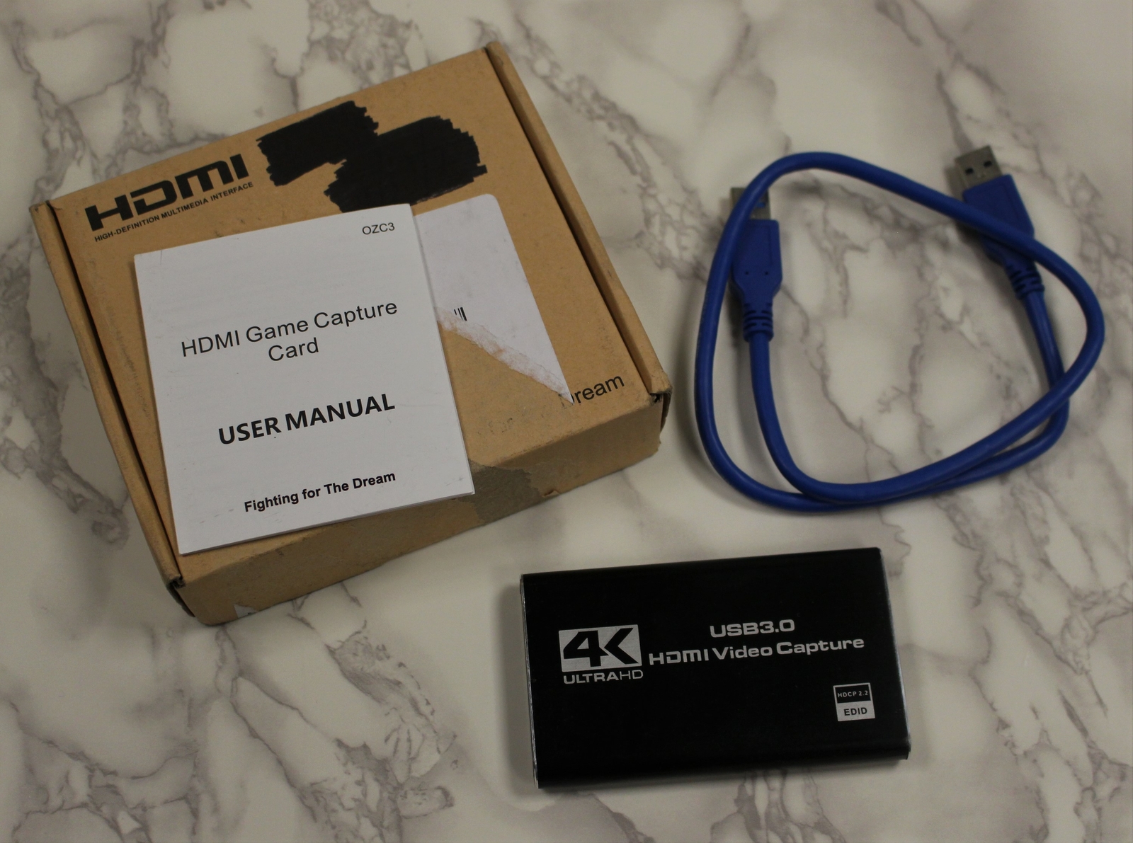 4K HDMI to USB 3.0 Video Capture Card Dongle 60 FPS for OSB Game Live ...