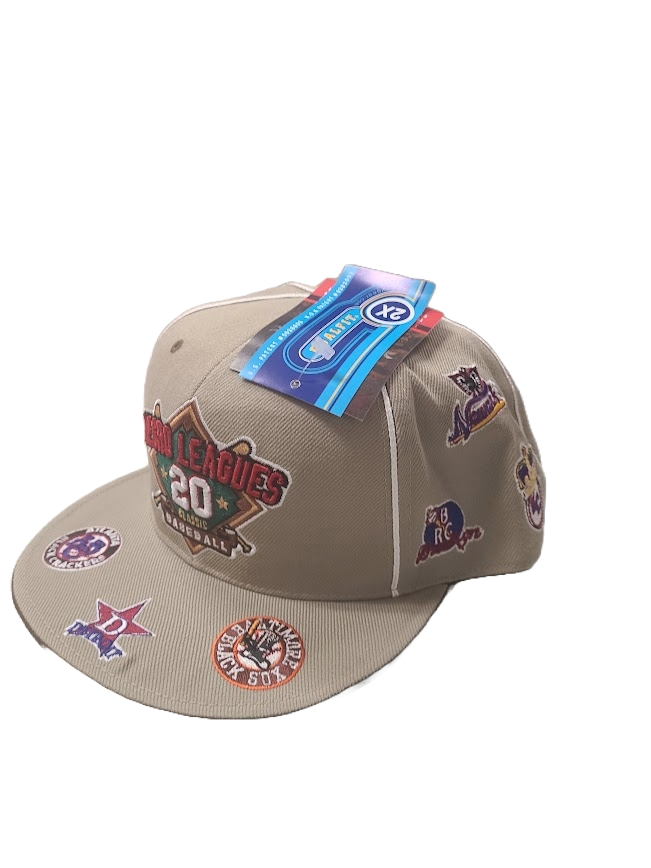 Negro League Baseball Commemorative Hat Fitted 2XL Khaki All Team ...