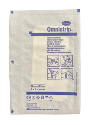 Hartmann Omnistrip Closure Strips 12mmx101mm (540685) 12sheets | eBay UK