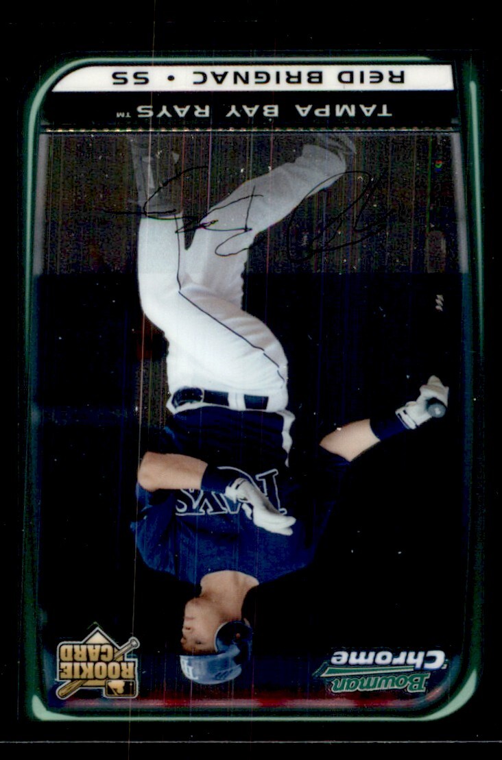2008 BOWMAN DRAFT PICKS & PROSPECTS CHROME REID BRIGNAC TAMPA BAY RAYS ...