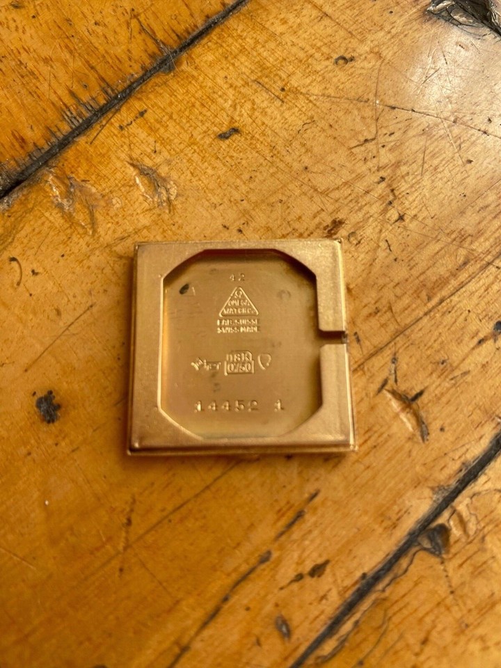 OMEGA 18k Solid GOLD, Caliber 302, Manual Wind, Swiss Made, 1958 tank ...