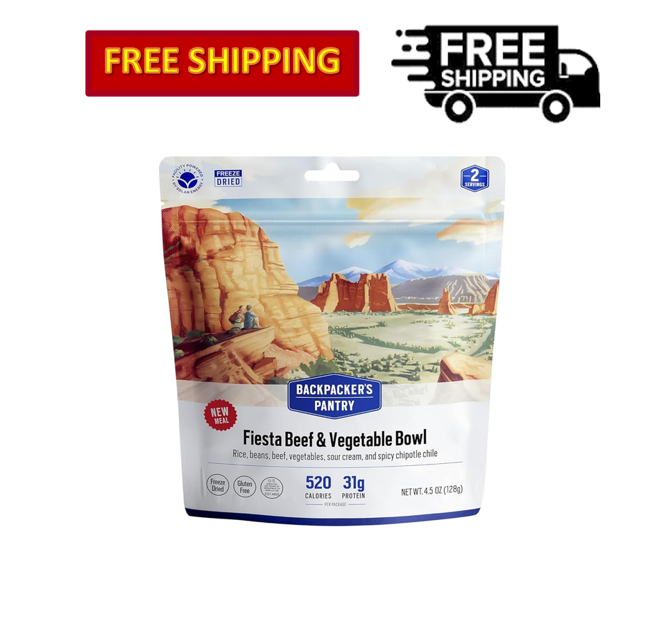 Backpacker's Pantry - Adventure Meal Freeze Dried Camping & Hiking MRE ...