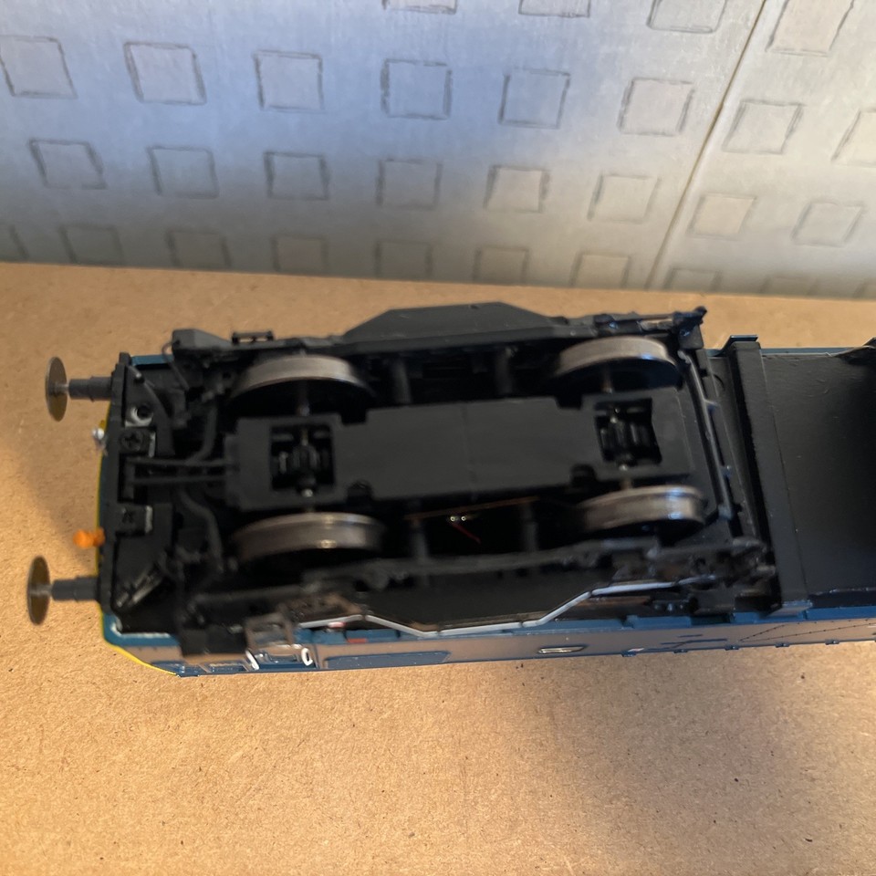 Heljan Class 25 323 BR Blue OO Gauge - please read | eBay UK