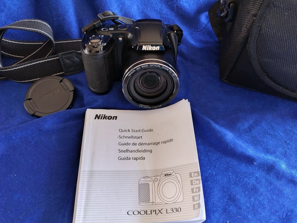 Nikon Coolpix L330 Digital Camera Black, Samsung ES67 Digital camera ...