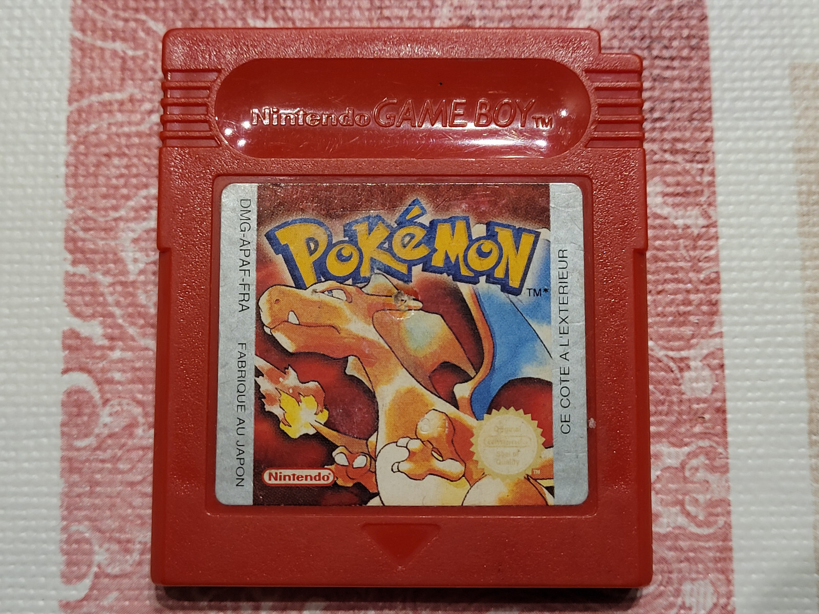 Pokémon Version Rouge Game Boy - Prix - Photo - Présentation