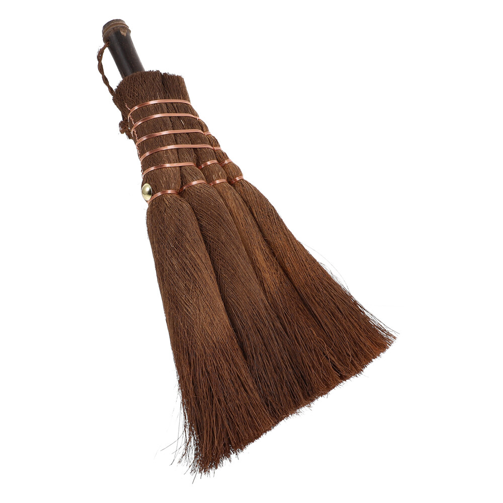 Cleaning Broom Natural Palm Broom Straw Hand Broom Hand Sweeper Brush ...