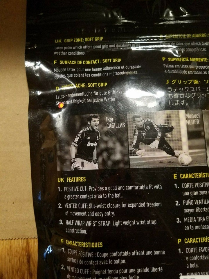 Soccer GOALIE GLOVES Adidas X-Lite NEW! Size 8 9 10 vented cuff, wrist ...